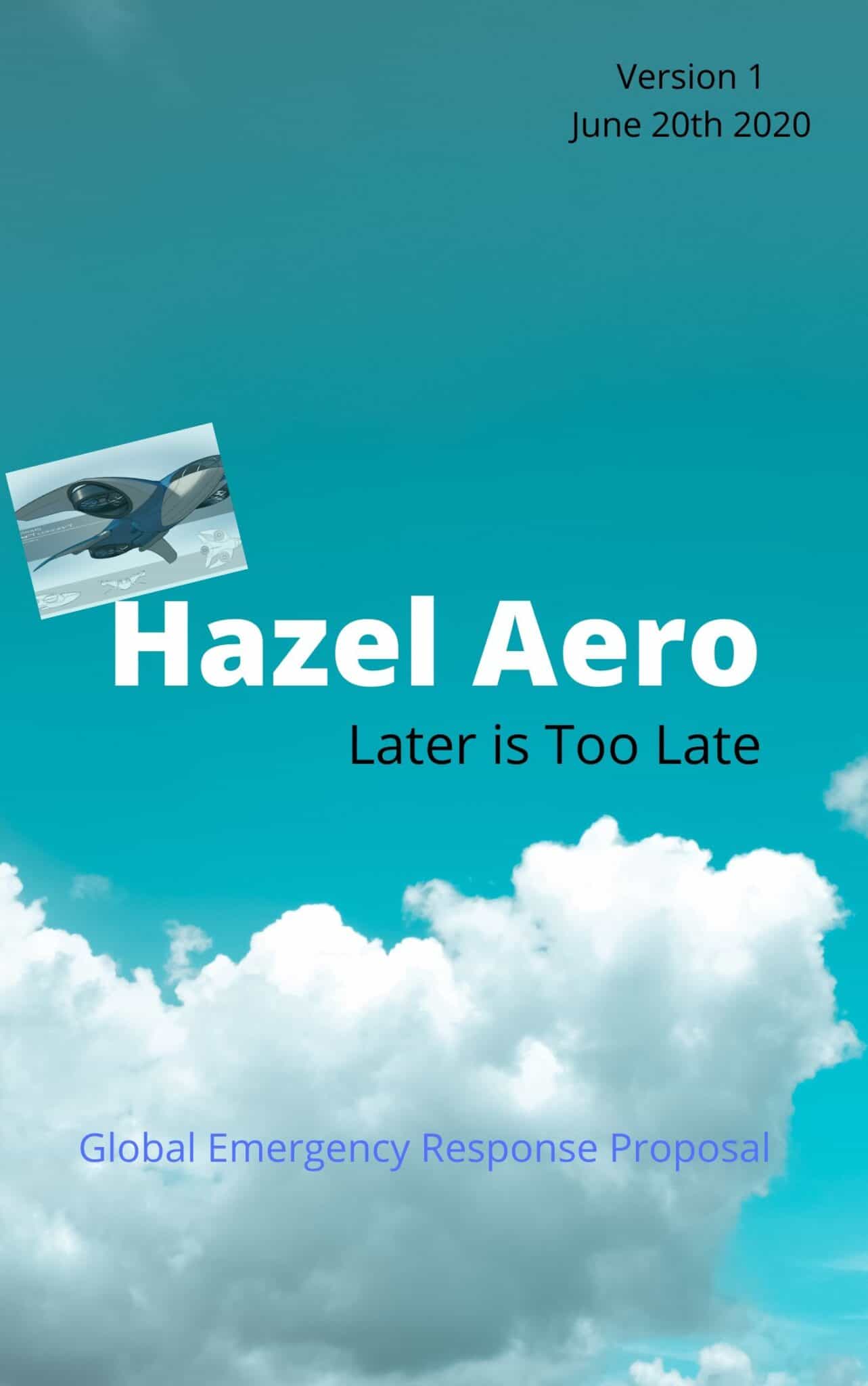 Hazelaero – Taking new and innovative ways to solve disaster recovery ...